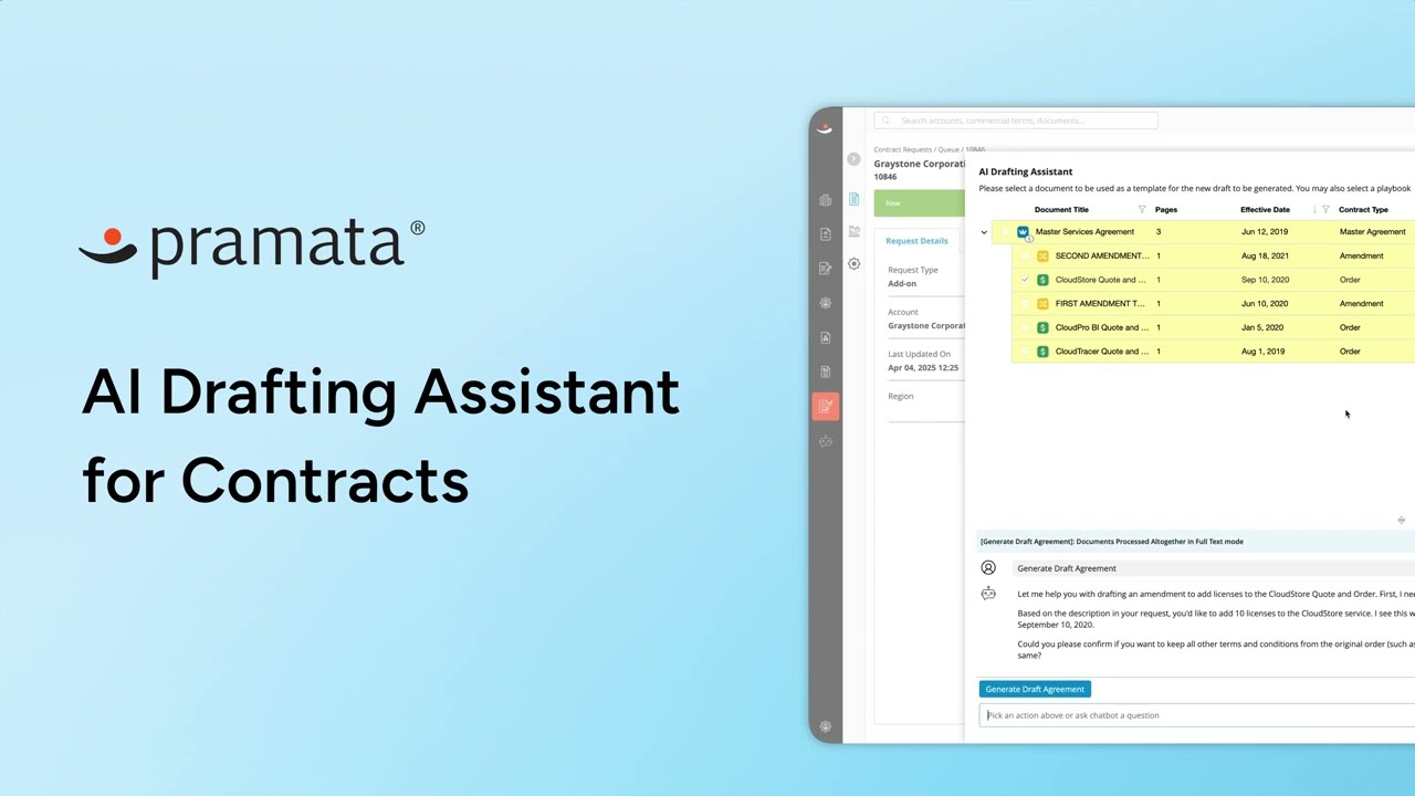 AI Drafting Assistant for Contracts