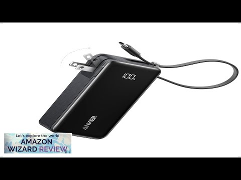 Anker 3-in-1 Portable iPhone Charger 10000mAh Power Bank with Built-in USB-C Cable Review