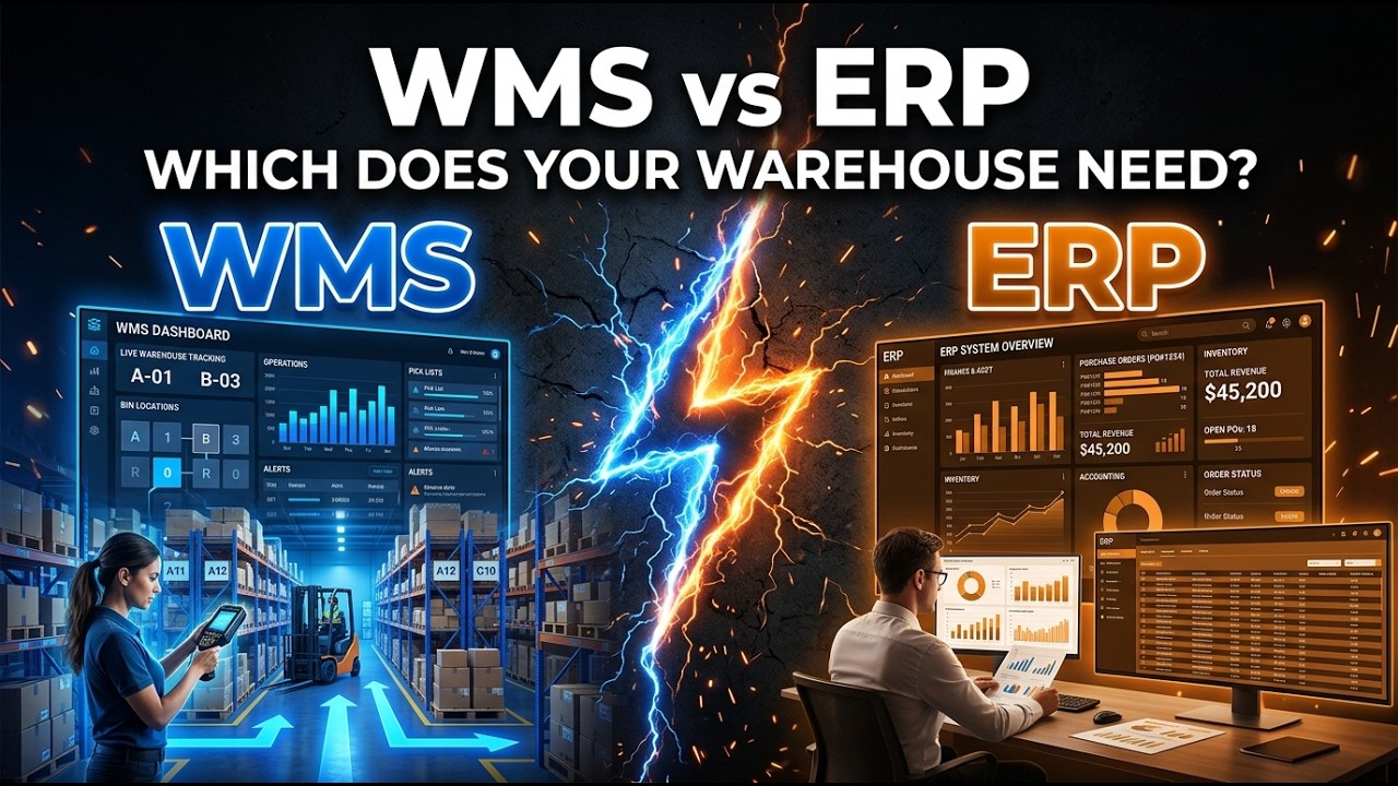 WMS vs ERP: Which Does Your Warehouse Actually Need? (2026)