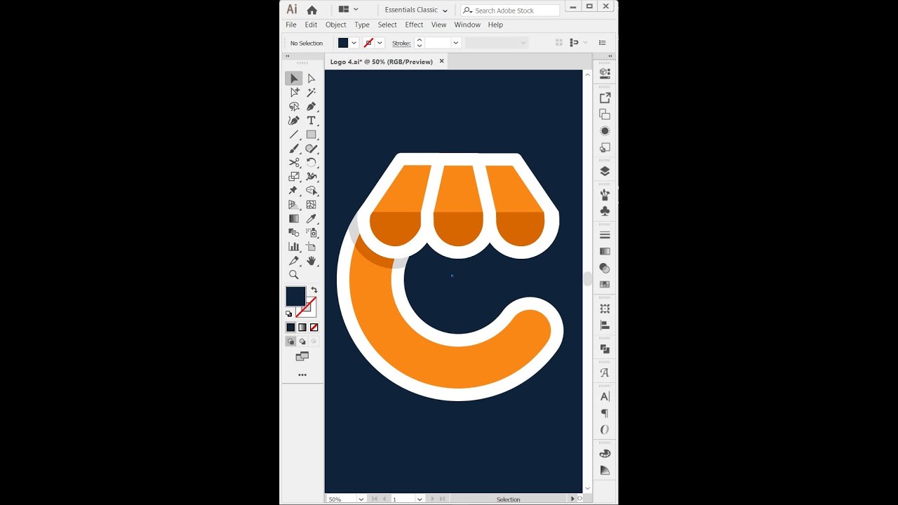 Logo Design, icon, illustrator cc 2021, Best Tutorial, shorts