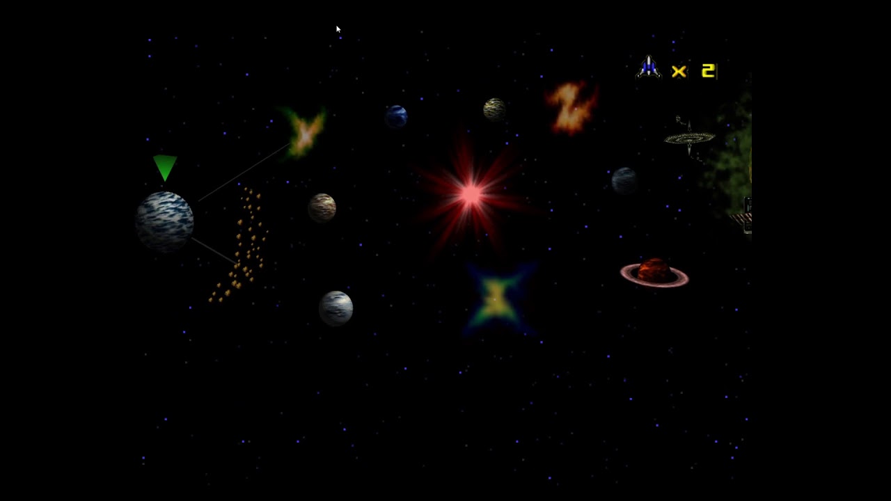 Star Fox 64 | Destinations Map Remake