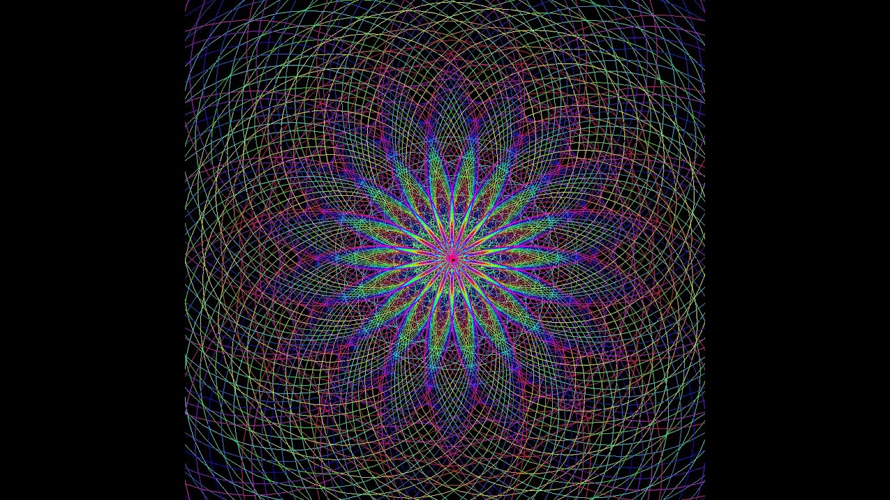 Growing Circle Spiral using Python (with turtle)