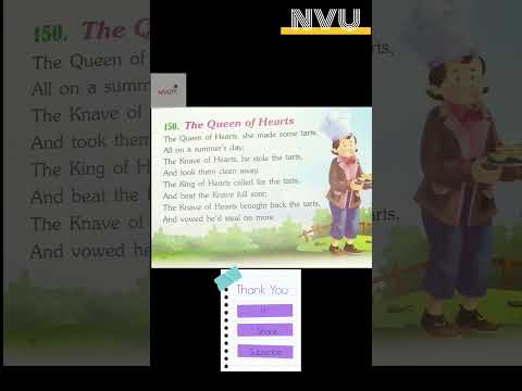 The Queen of Hearts | Rhyming Fun for Kids | Nursery Poem with a Twist! 👑❤️🥧👶