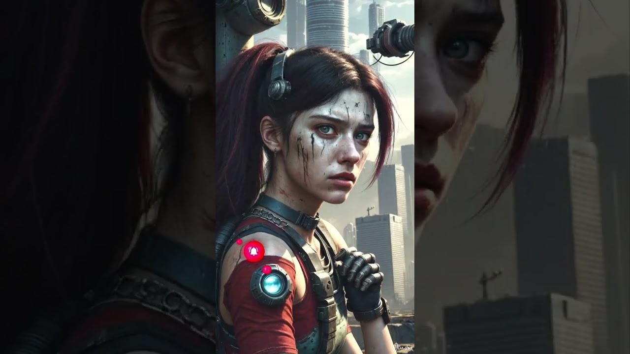 Real Life Ellie Stable Diffusion AI Deforum Transformation - The Last Of Us Part 2 PS5 #shorts