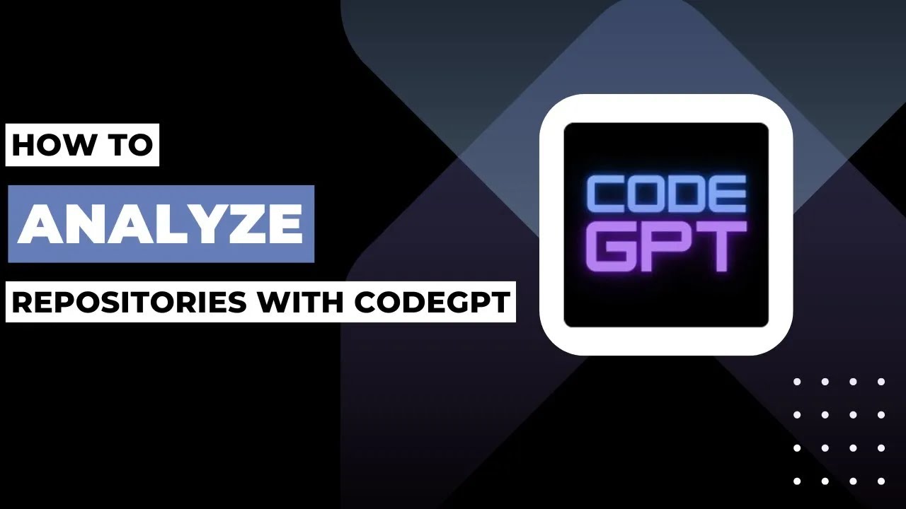 How To Analyze Repositories Using CodeGPT !