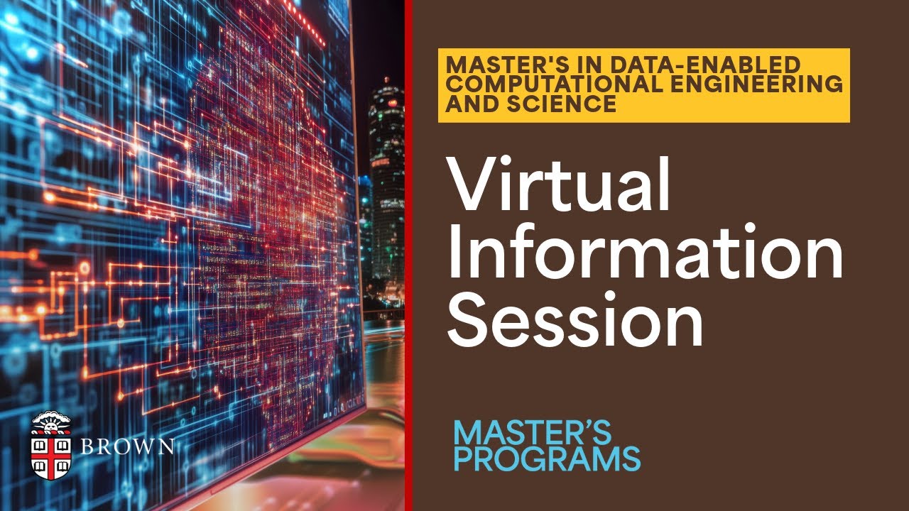 Master's in Data-Enabled Computational Engineering and Science | Information Session | December 11