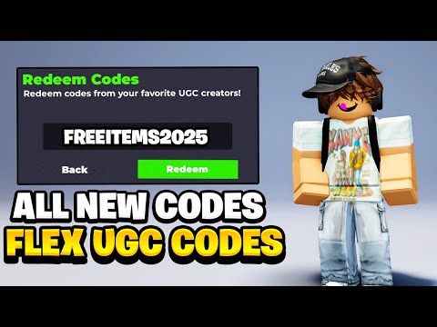 ALL NEW CODES FOR FLEX UGC IN JULY 2025 | Roblox Flex UGC Codes 2025
