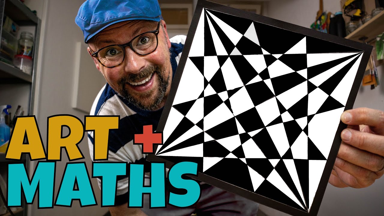 You can use this art lesson to teach maths! Practice measuring & create stunning Op-Art patterns!