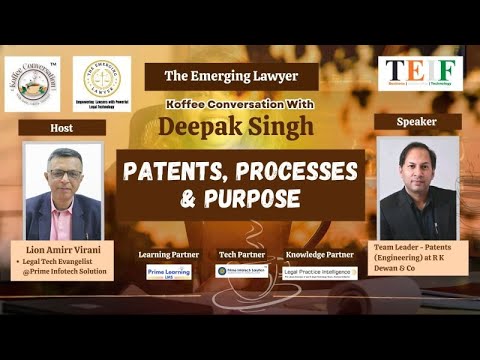 Patents, Processes & Purpose with Deepak Singh | Koffee Conversation @TEIF