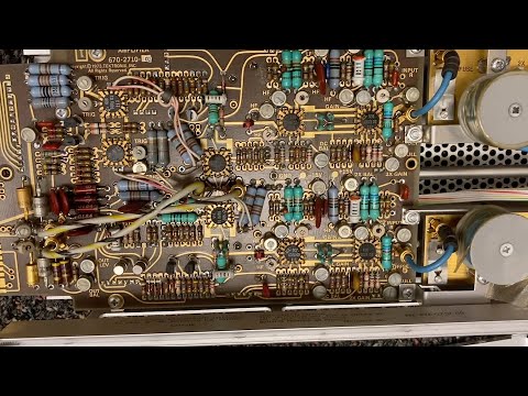 Inside a High-End Vintage Tektronix 7904 Oscilloscope, PCBs from 1968-1974 (unusual construction)