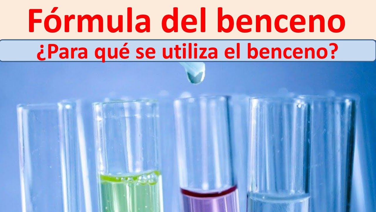 Formula del benceno