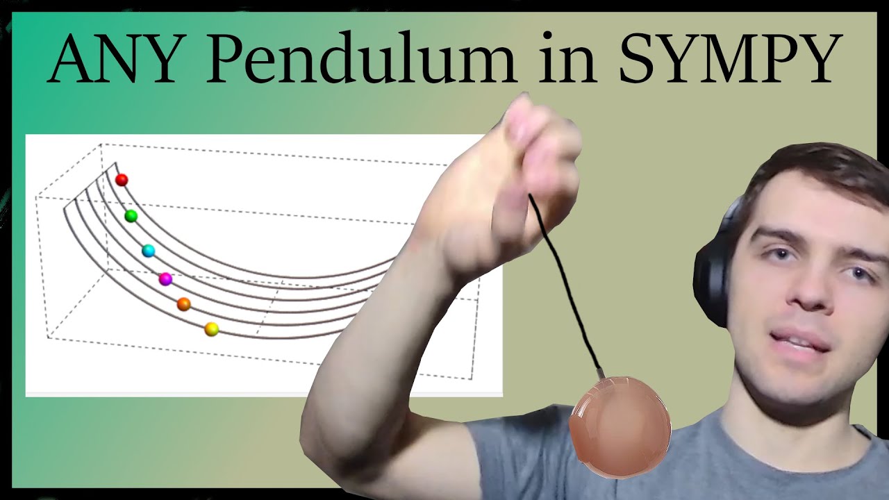 Pendulum Motion in PYTHON