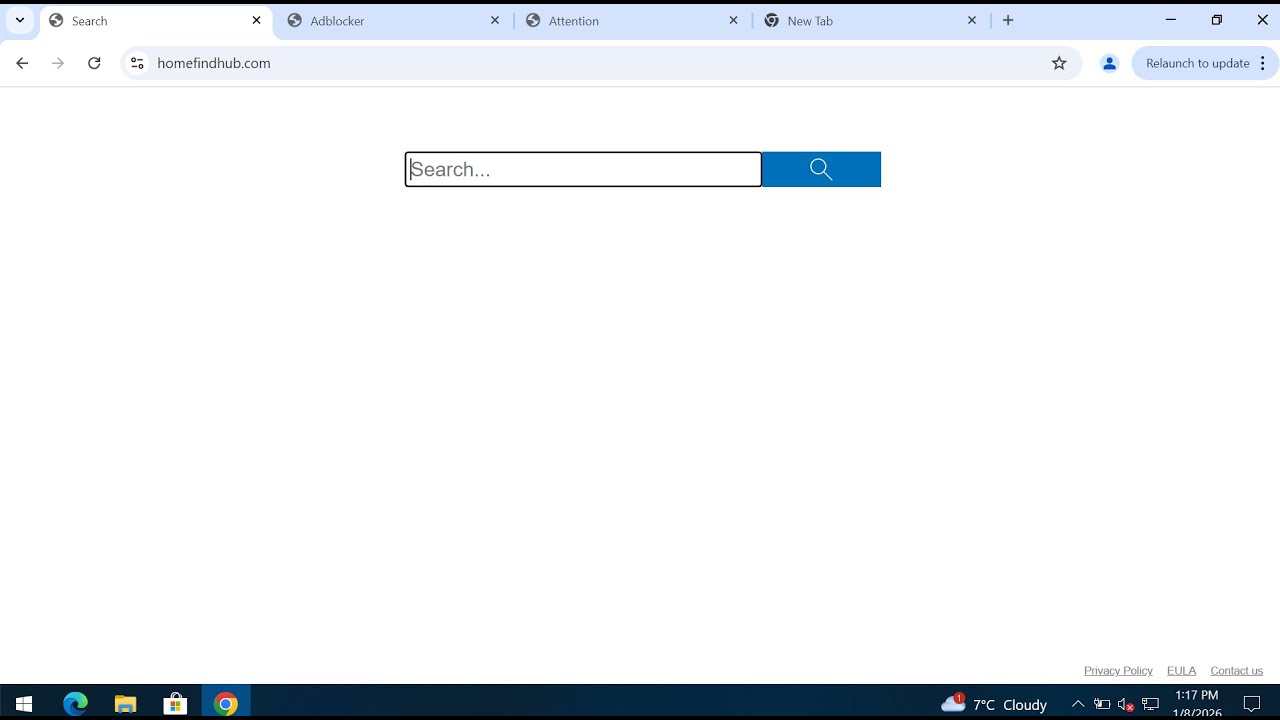 Homefindhub.com browser hijacker (Uninstall Guide).
