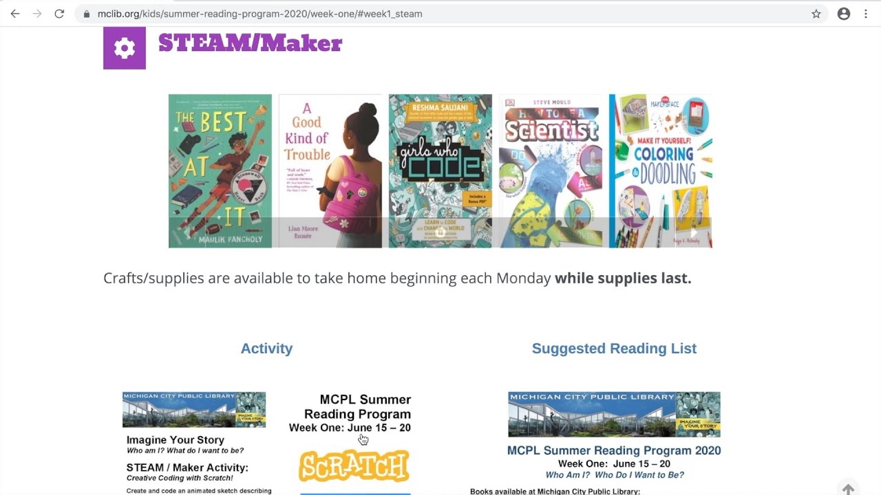 New Virtual Library Programs!