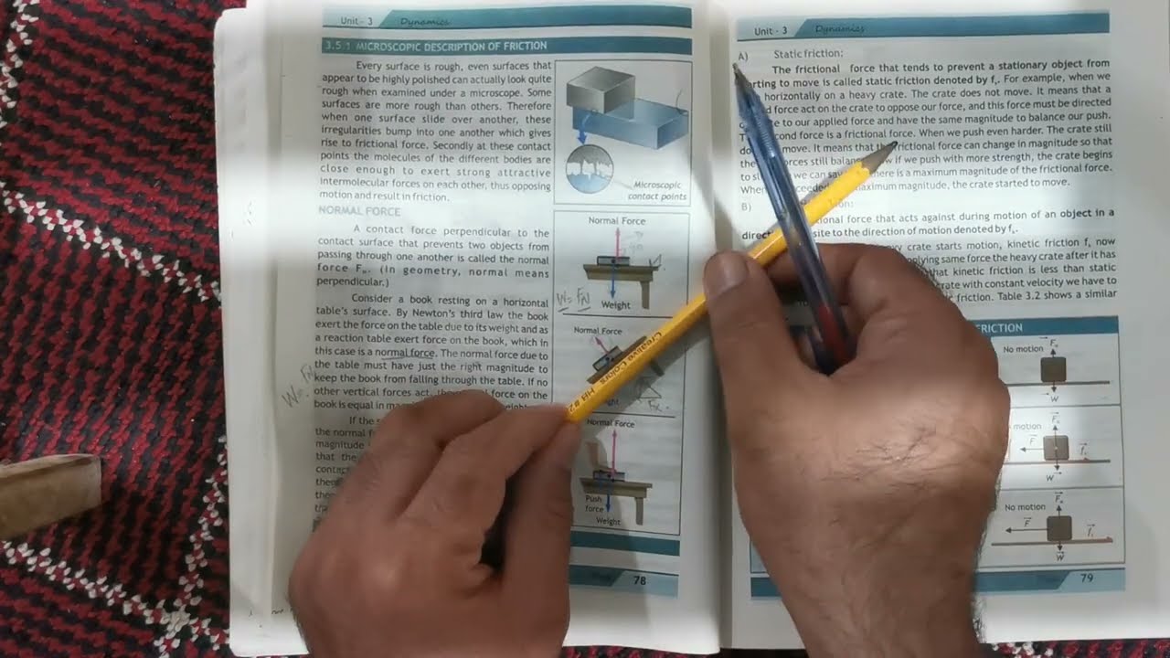 Normal Force || What is Normal Force || Physics Grade 9 Unit 3 Dynamics _ Physics made easy