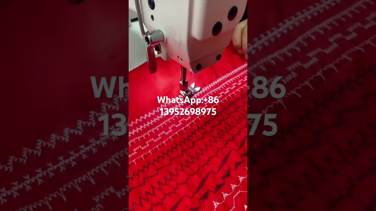 Different patterns ! #sewing #embrodering #fashion #machine