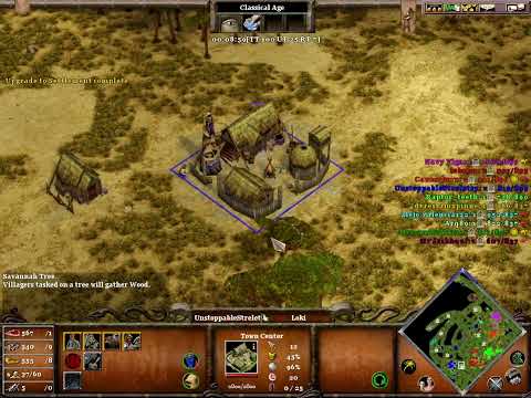 Age of Mythology Extended Edition 5 vs 5 with Loki Throwing Axemen and ...
