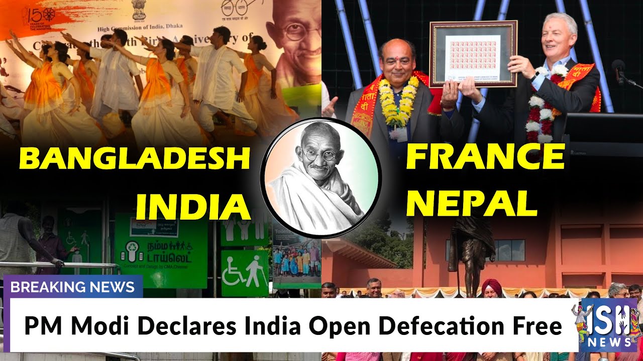 PM Modi Declares India Open Defecation Free