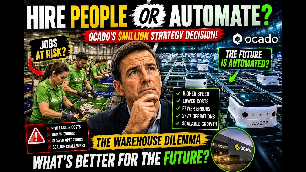 Ocado Automation Strategy Explained: Hiring Workers or Replacing Them?