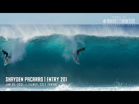 Shayden Pacarro at Pipeline, Jan 5, 2021