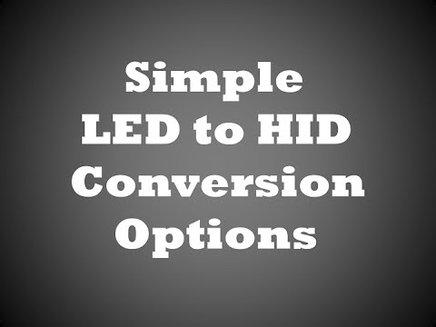 LED Conversion from HID Options Explained / Retrofit for Metal Halide & High Pressure Sodium
