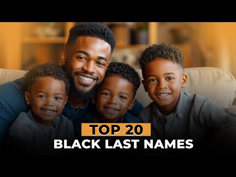 Top 20 Most Common Black Last Names