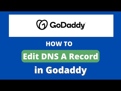 How to Change Your DNS A Record in Godaddy