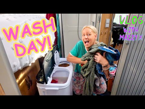 Washing Again With My Potable Washing Machine