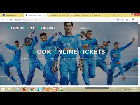 Learn Stadium Ticket Booking System PHP MYSQL | By Pankaj Panjwani ...