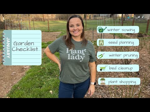 January Garden Checklist ✅ Starting The Year Off Right ⭐️