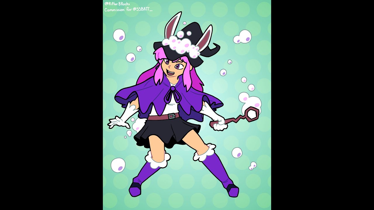 Timelapse - Bubble Bunny Witch