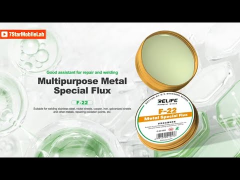 RELIFE F-22 Multipurpose Metal Special Flux High Insulation Resistance Strong Weldability Safe Non