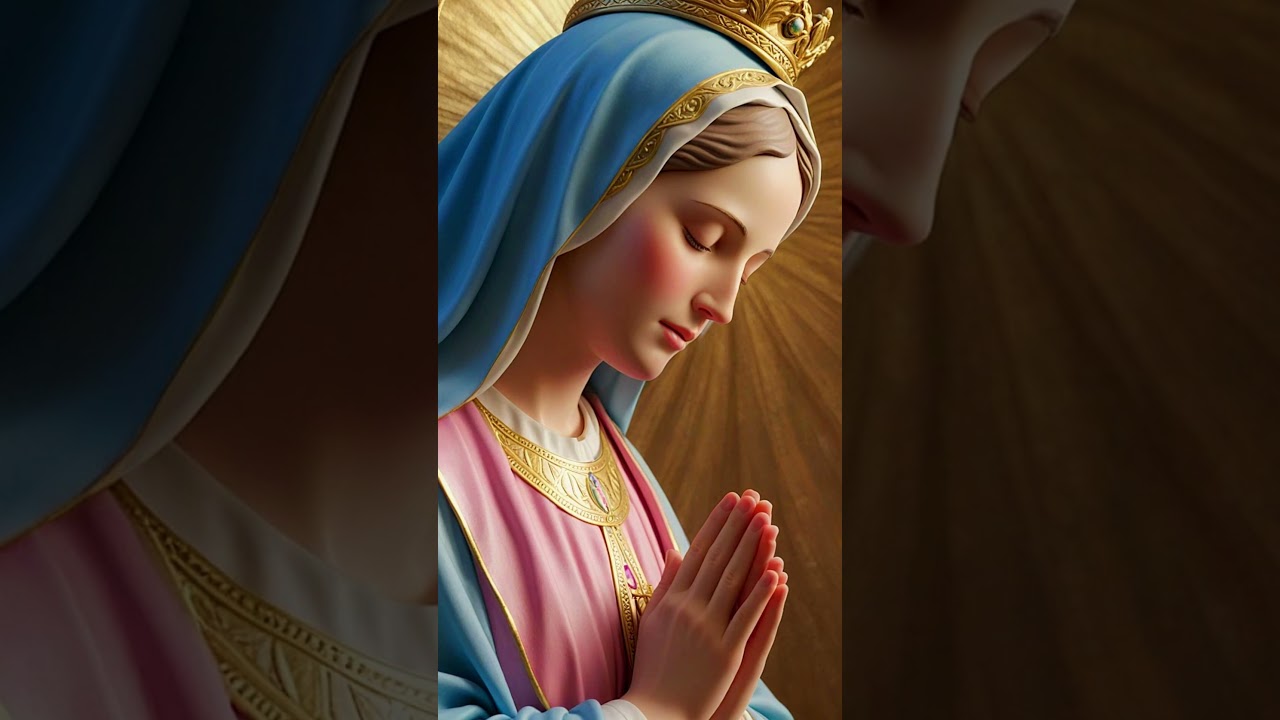 Virgin Mary: The Blessed Mother of Jesus | Powerful AI-Generated Shorts | Jesus Insight AI #dzine.ai