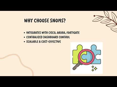 Revolutionizing Campus Networks with SNOMS