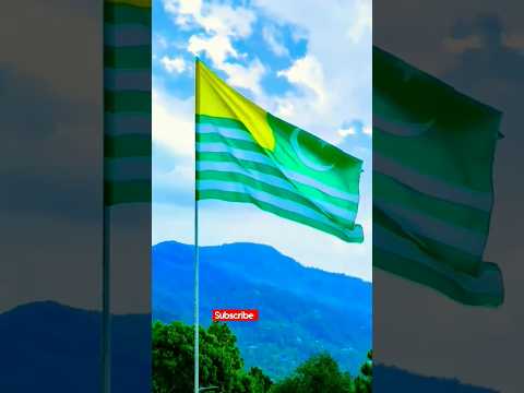 Azad Kashmir,s Flag #1billionviews #1millionviews #viralvideo #pakistanzindabad #viwes #india