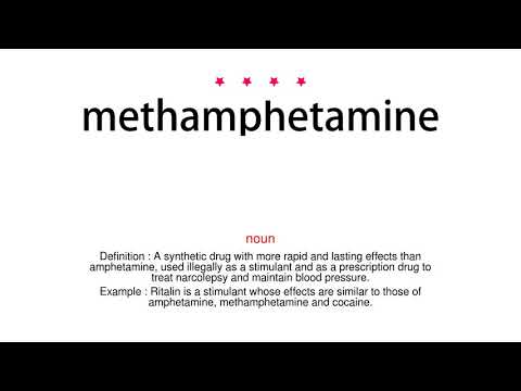 How to pronounce methamphetamine - Vocab Today