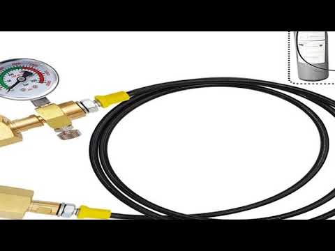 Refilling Station Charging Adapter Transfer Nitrogen Argon CO2 From 40L Bottle To Small Welding Tank
