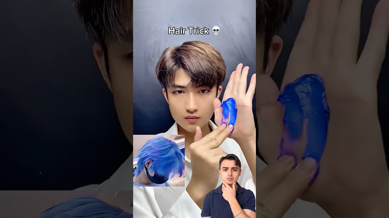 Testing a Viral Hair Dye Hack! 🤯🎨 #shorts #lifehacks #hairstyle #haircolor #diy