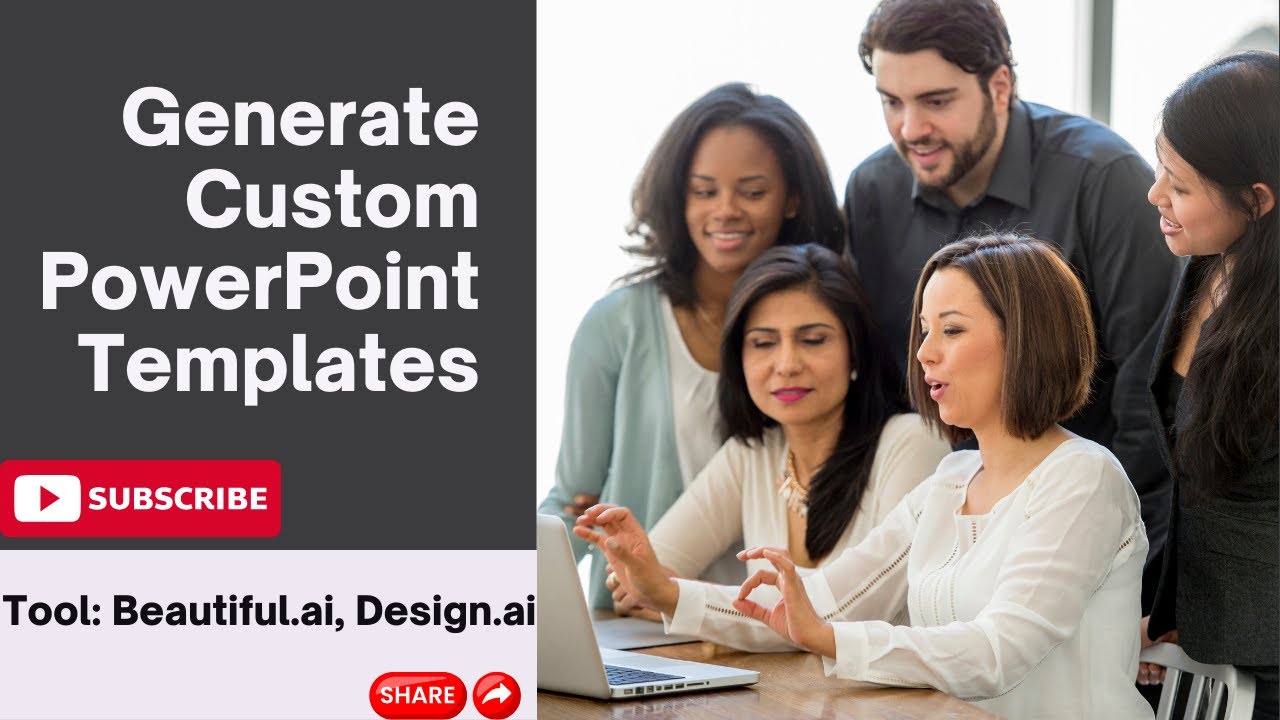 Generate Custom PowerPoint Templates – Tool: Beautiful.ai, Design.ai