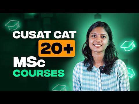 CUSAT CAT Course Details And Oppurtunities | MSc courses | CUSAT CAT crash course 2024