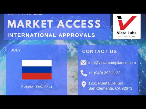 Russia (EAC, FAC) - Market Access 2021