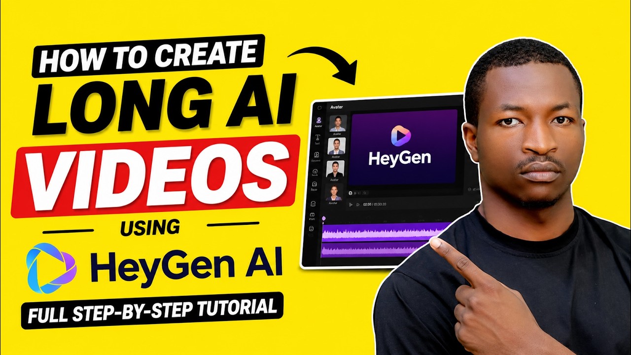How to Create Long AI Videos Using HeyGen AI | Full Step-by-Step Tutorial