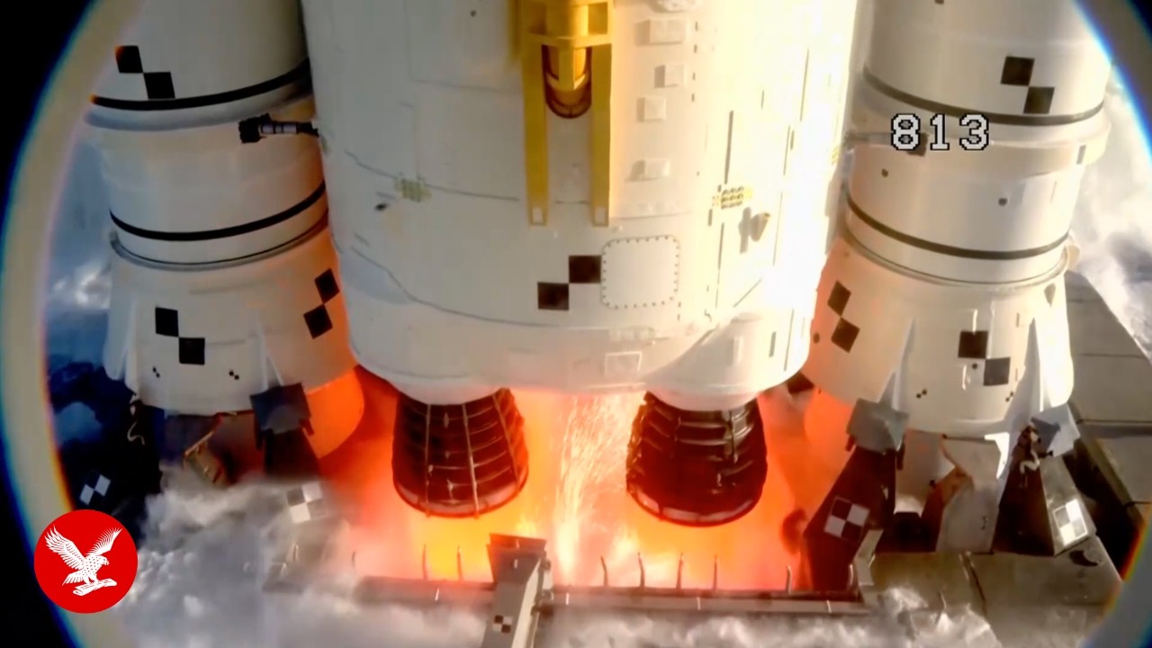 Artemis II full liftoff video: Countdown and launch