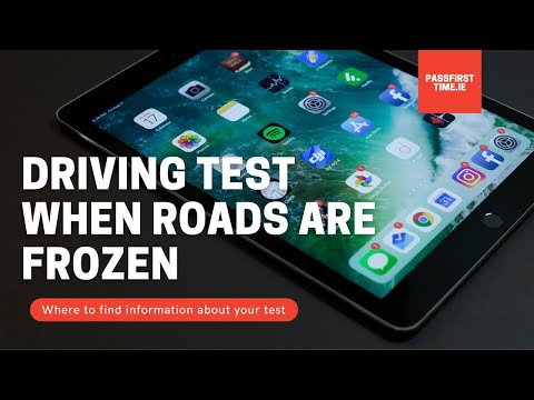 Driving Test in Bad Weather, where to get info