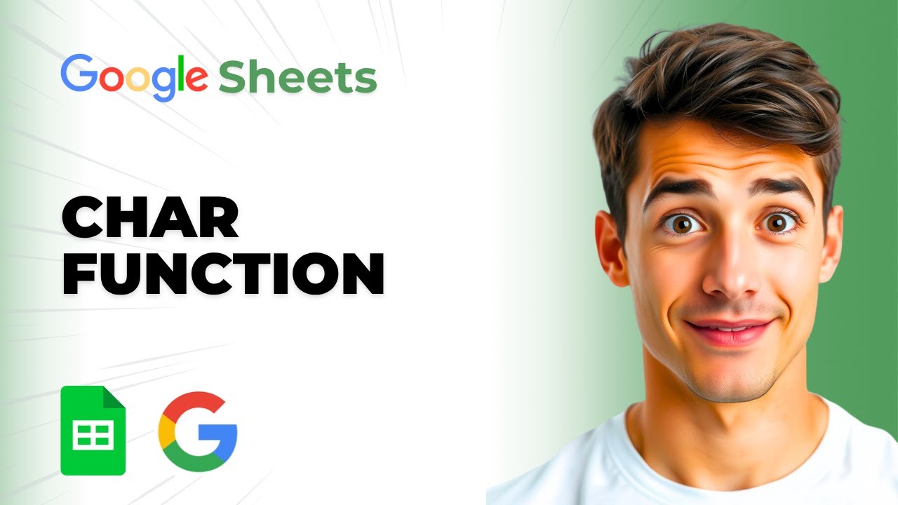 How To Use The CHAR Function In Google Sheets (Easiest Way) (2026 Guide)