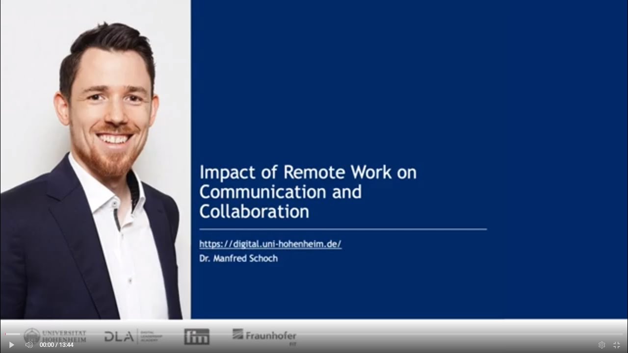 Impact of Remote Work on Communication and Collaboration (13:44 minutes)