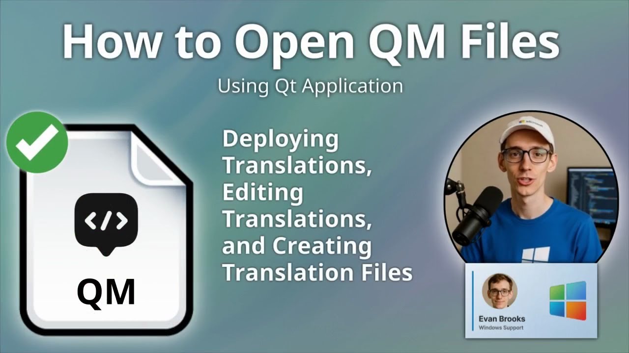 How to Open QM Files (Qt Application)