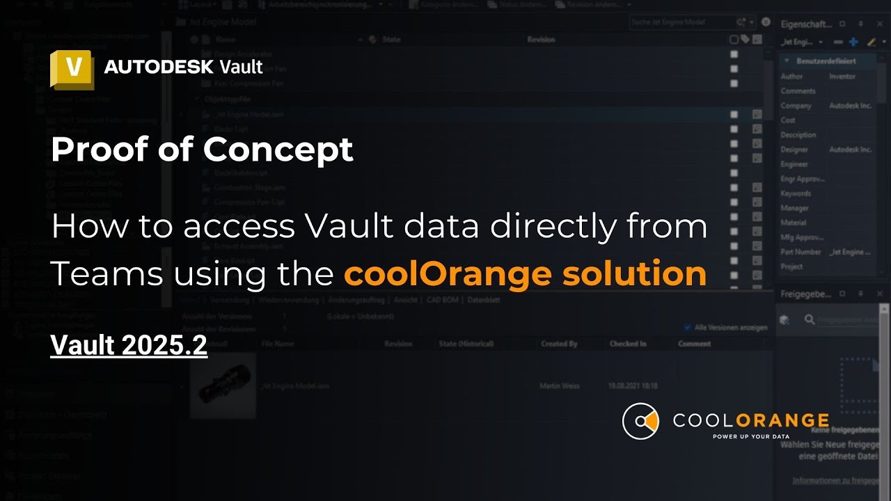 Autodesk Vault is now Cloud Compatible | Vault 2025.2 | coolOrange