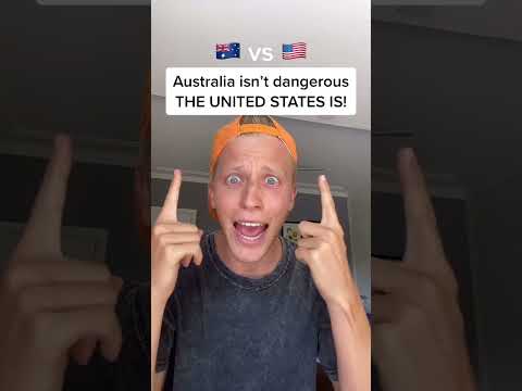 Why the USA is more DANGEROUS than Australia #shorts