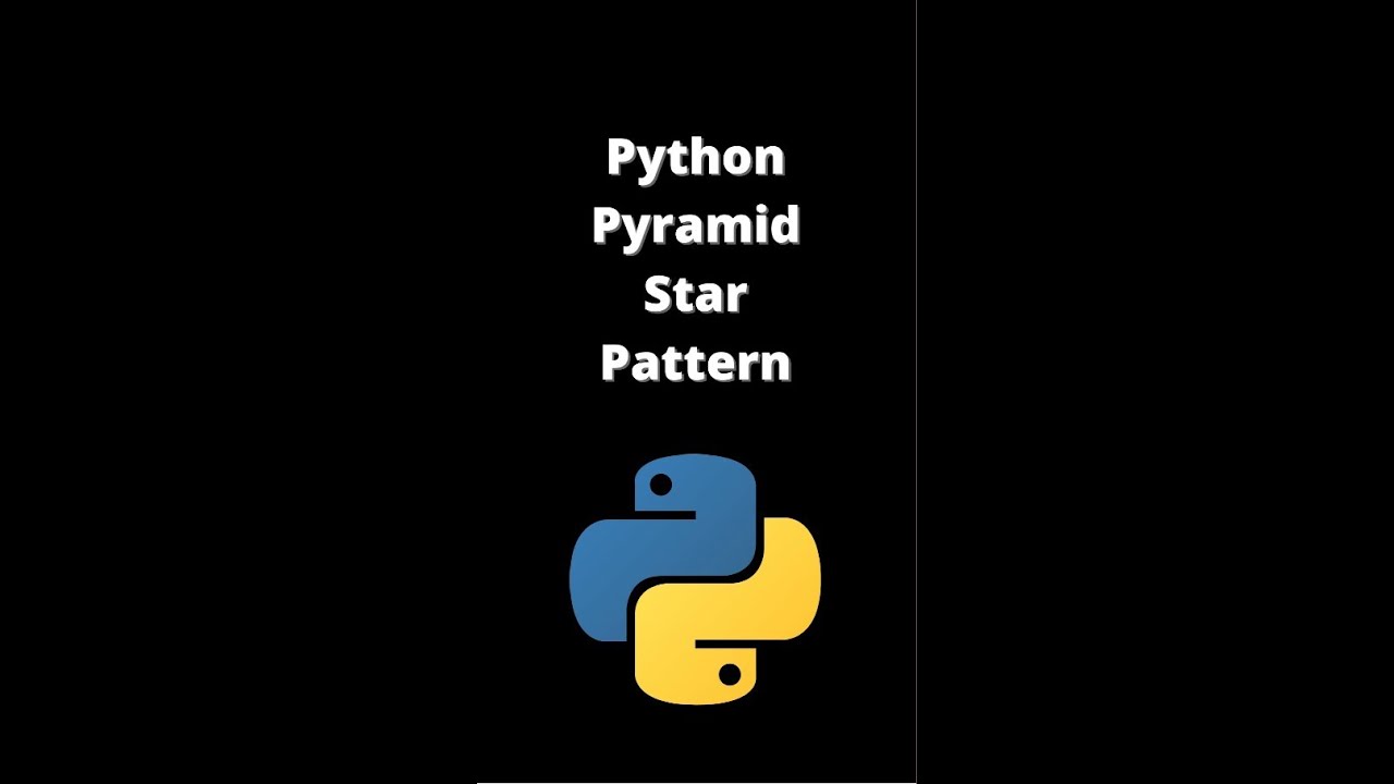 Python 3 Pyramid Patterns with Stars & Numbers